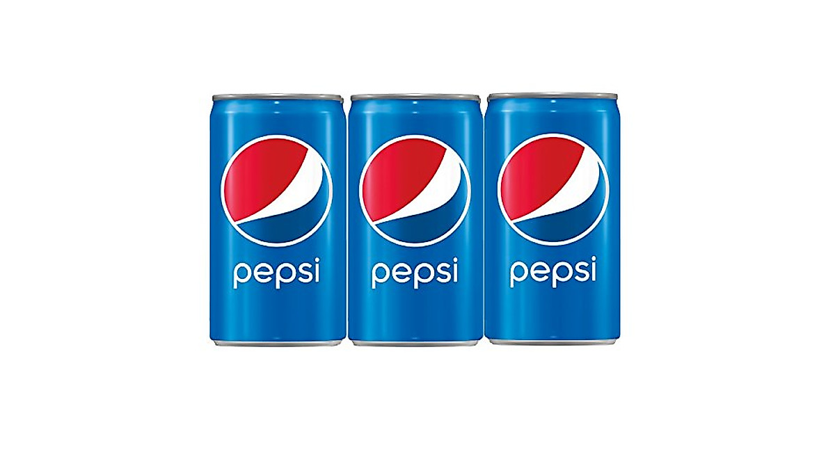 Pepsi & Mtn Dew Mini Can Pack - 24 Cherry Refreshing Variety