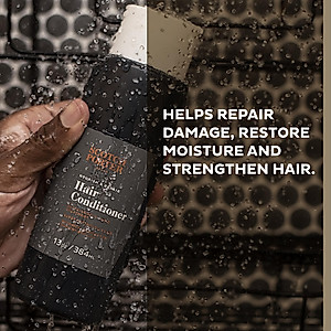 Scotch Porter Nourish & Repair Hair Conditioner for Men | Strengthens, Softens & Prevents Frizz | Free of Parabens, Sulfates & Silicones | Vegan | 13oz Bottle