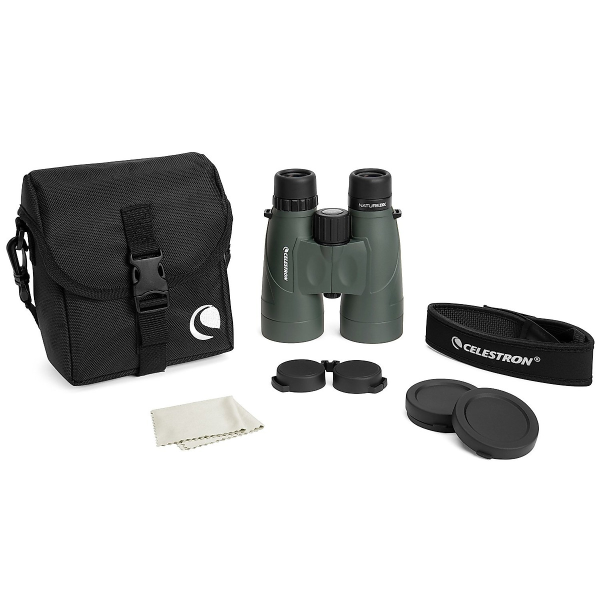 Celestron – Nature DX 12x56 Binoculars – Outdoor and Birding Binocular – Fully Multi-Coated with BaK-4 Prisms – Rubber Armored – Fog & Waterproof Binoculars – Top Pick Optics