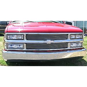 1994-1998 Silverado, 94-99 Suburban, Tahoe Billet Grille, Polished, 2 Pc, Insert - PN #20045