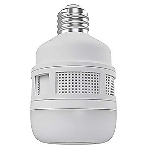 CLEANRTH FLYLIGHT™ Bug Zapper Light Bulb Alternative. 75watt Warm Color LED Bug Light Vacuums in & Traps Flying Bugs. Inside & Outside Portable Fly Killer Bug Lights. 1-Pack Insect Control.