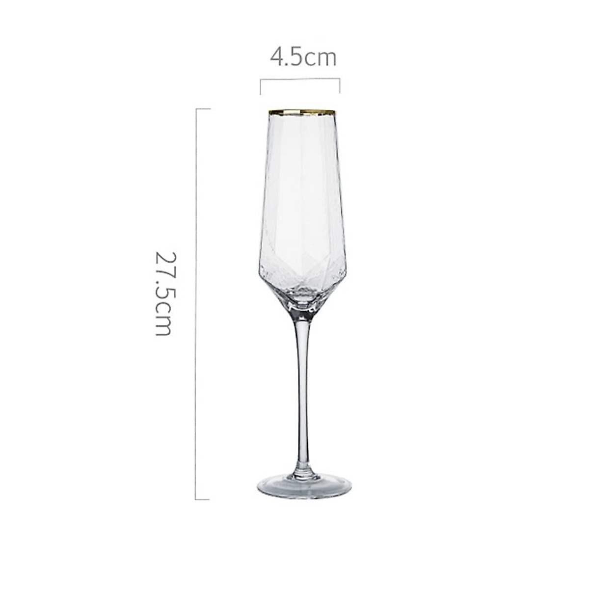 BESTOYARD Glassware Champagne Goblets Martini Wine Glass Cups Elegant Flutes Cocktail Flute Mixing Goblet Cups Cocktail Highball Glasses for Wedding Anniversary 300ml Martini Tumbler