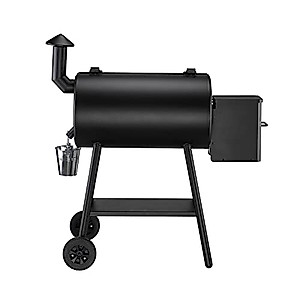 Z GRILLS 5502H 8 in 1 Wood Pellet Portable Grill Smoker for Outdoor BBQ Cooking with Digital Temperature Control and Storage Shelf, 538 Sq In