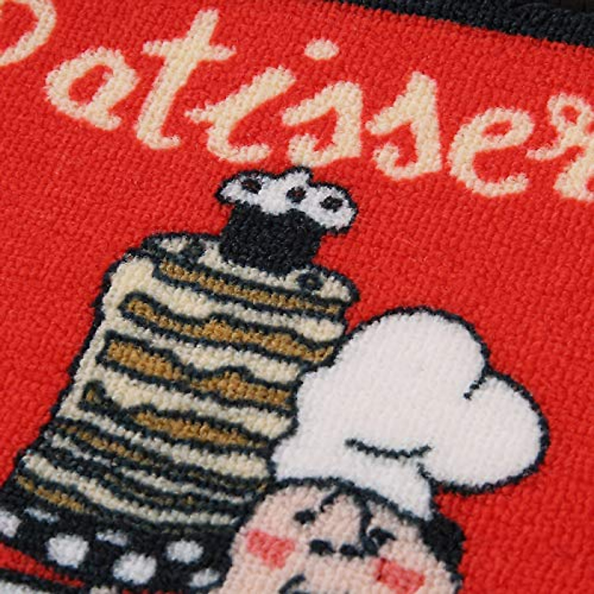 Carvapet 2 Piece Non-Slip Kitchen Mat Rubber Backing Doormat Runner Rug Set, Patisserie (19"x59"+19"x31")