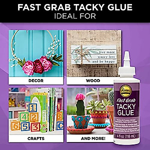 Aleene's Fast Grab Tacky Glue 4oz