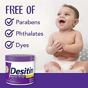 DESITIN Maximum Strength Original Paste 16 oz (Pack of 2)
