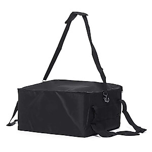 20inch Insulated Pizza Delivery Bag Reusable Food Delivery Bag Wear Oxford Cloth Lightweight Thermal Folding Pizza Delivery Bag