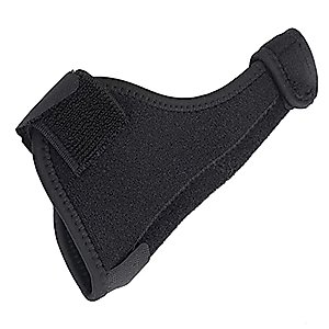 Thumb and Wrist Stabilizer Splint, Thumb Brace Black Adjustable Lightweight Breathable for Arthritis Soft Tissue Injuries of The Thumb