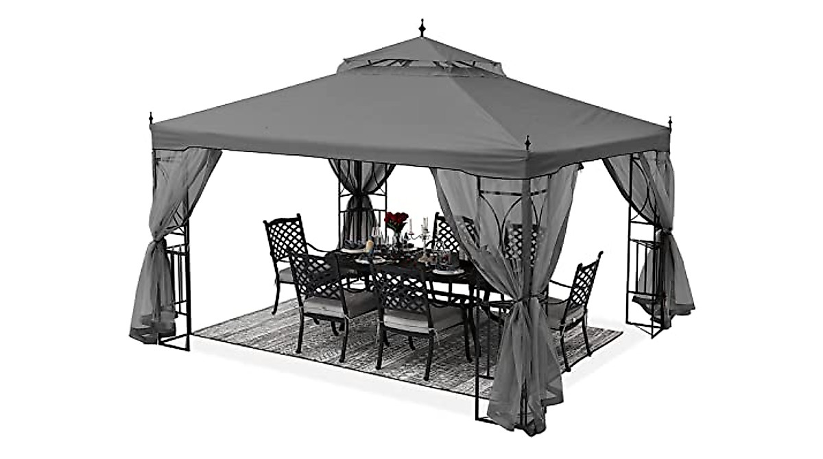 ABCCANOPY 10X10 Outdoor Gazebo with Netting