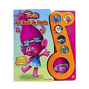 DreamWorks Trolls - Get Back Up Again Little Music Note Sound Book - Play-a-Song - PI Kids