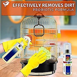 Petting Right Concentrated Probiotic Cage Cleaner for Birds