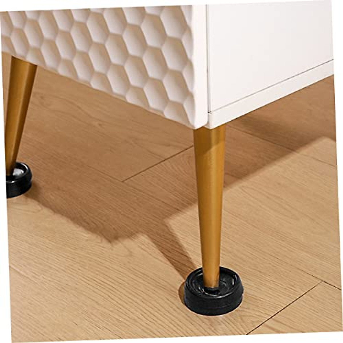 BESTonZON 8pcs Washing Machine Cushion Adjustable Base Cushions for Chairs Mattress Base Furniture Feet Pads Rose Vibrations Small Furniture Pads Pvc Black Washing Machine Mat Bed Risers