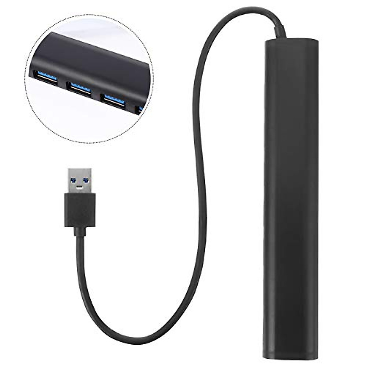 OSALADI USB Hub USB Hub USB Hub USB Hub 7-in-1 Computer Hub Adapter with Cable Multi-Port Expansion Transfer Adapter for Pc Laptops Tablets USB Splitter USB Splitter USB Adapter USB Adapter