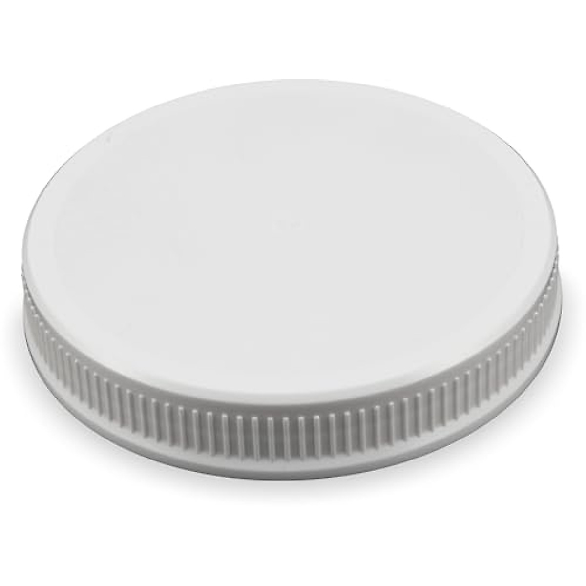 Carlisle FoodService Products Stor N' Pour Bottle Caps Lids with Stacking Ridge for Bar, Kitchen, And Restaurants, Plastic, 3.5 Inches, White, (Pack of 12)