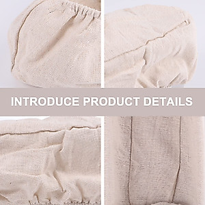 2pcs Bread Proofing Basket Cloth Covers Sourdough Bread Baking Supplies Basket Liners Home Kitchen Bakery