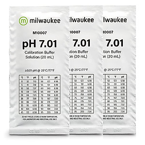 Milwaukee pH Tester Calibration/Buffer 7.01 Solution - Lot of 3