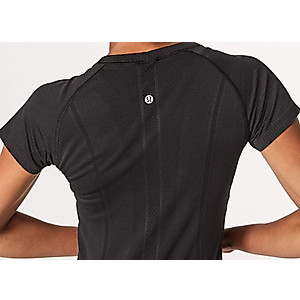 lululemon Swiftly Tech Short Sleeve Crew (Black, 8)