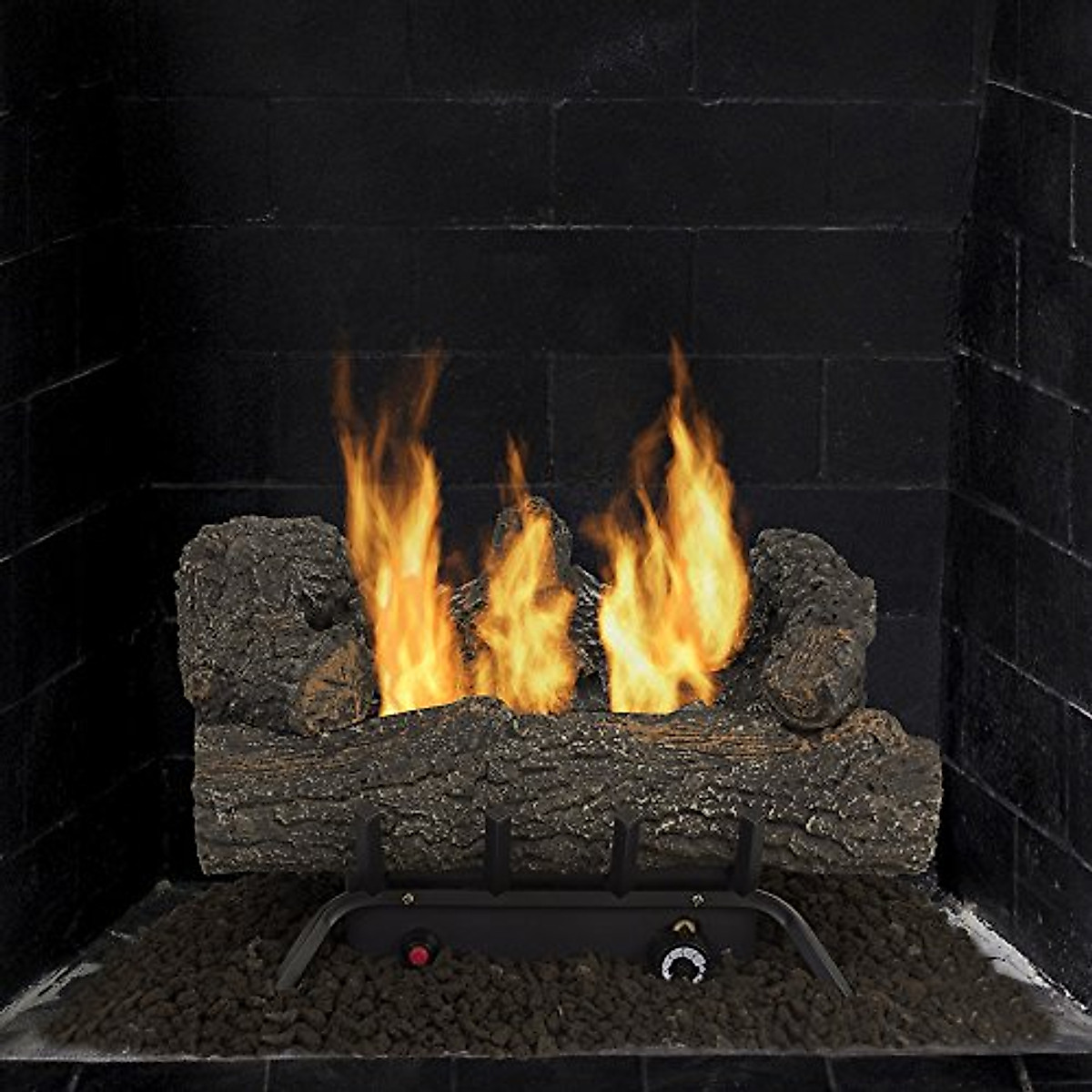 Pleasant Hearth VFL2-SO18DT 18" Southern Oak Vent Free Gas Log Set 30,000 BTU's