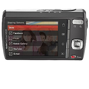 Kodak Easyshare M530 12 MP Digital Camera with 3x Wide Angle Optical Zoom and 2.7-Inch LCD (Green)
