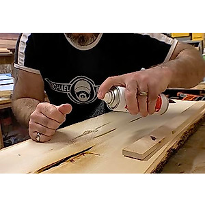 Starbond Super Fast Thin CA Glue (4oz) and Aerosol Accelerator (6oz) Bundle - Water-Thin CA Glue with Activator Bundle (for Woodturning, Pen Turning, Hobby, Stabilizing, Finish, Inlay)