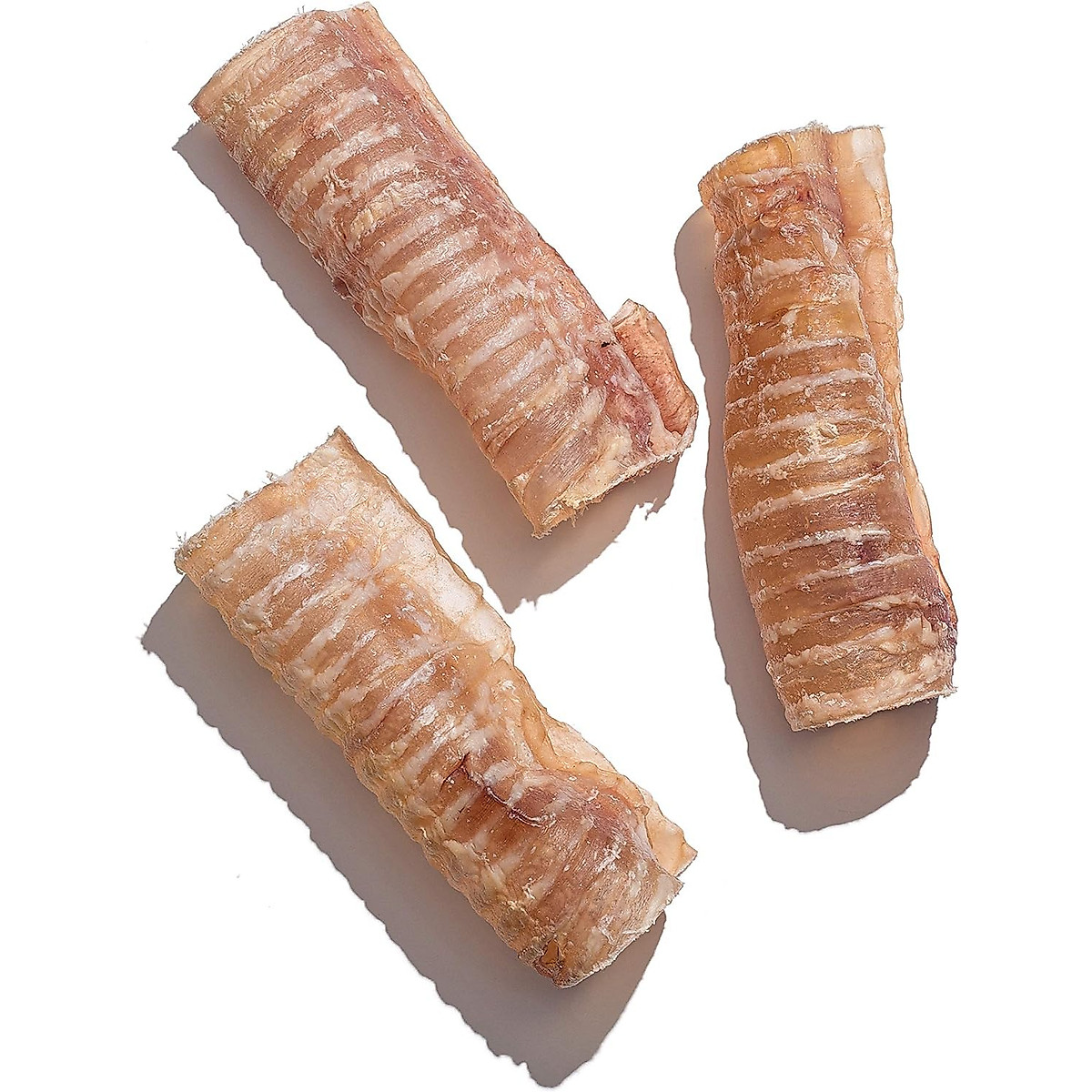 Jack&Pup 6" Beef Trachea for Dogs 20 Pack | All Natural Single Ingredient Dog Treat Dog Trachea Chews | Savory and Fun Treat for Dogs