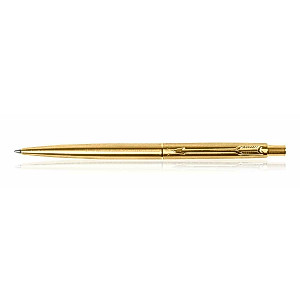 Parker Classic Gold GT Ball Pen, Black Ink, Medium Point, Gold Plated Body