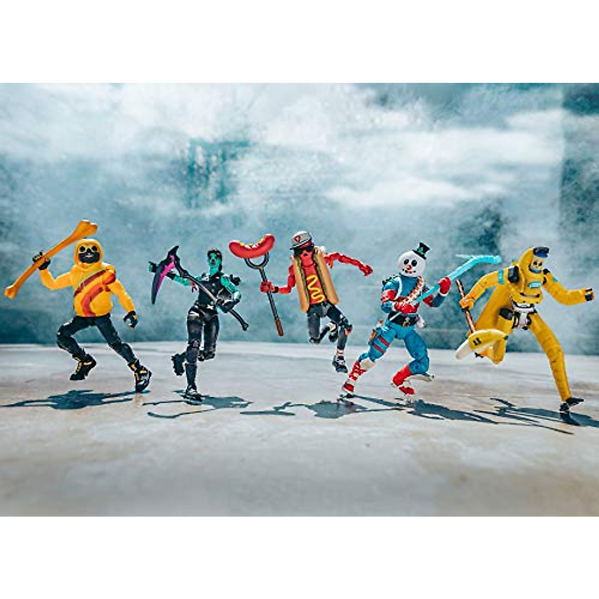 FORTNITE Legendary Series, 1 Figure Pack - 6 Inch P-1000 Collectible Action Figure - Includes 4 Interchangeable Faces, 1 Harvesting Tool, 2 Weapons, 1 Back Bling - Collect Them All