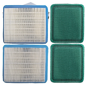 partszen HU725AWD Pre Air Filter for Husqvarna HU675FE HU625HWT HU700F 6522SH for Honda GCV160 GC160 HRR216 HRR216K2 for Craftsman 580.327700 580.677220 for Troy Bilt TB240 TB250 TB130 TB190,2 Pack
