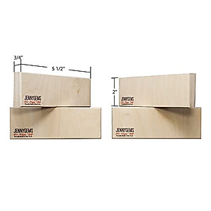 JennyGems Relax Soak Unwind Breathe Wooden Block Signs, Farmhouse Wood Sign Set, Black and White Bathroom Decor, Made in USA