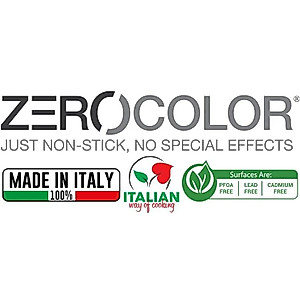 Salutella ZeroColor Unique Nonstick Health Aluminum Wok Pan Diameter 28 cm capacity 4.4 L, Copper, 11 inch