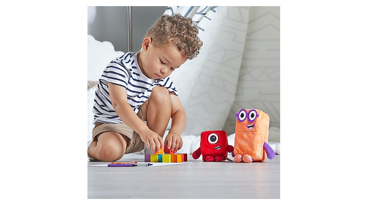 Hand2mind Numberblocks One and Two Plush Toys