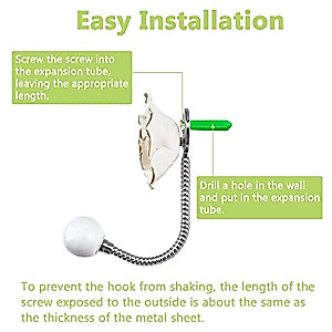 UFURMATE Coat Hooks, 2Pcs 3D Flower Ceramic Wall Coat Hook Decorative Flower Wall Mounted Robe Hook Bathroom Rose Rack Hangers for Hanging Scarf, Bag, Towel, Hat (Light Yellow Rose)