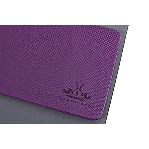 Yoga Knee Pads Cushion Non-Slip Knee Mat by Heathyoga, Knee Pad for Gardening Yard Work, Yoga Knee Pad Cushion for Yoga and Floor Exercises Yoga Mat Accessory 26"x10"x0.5"