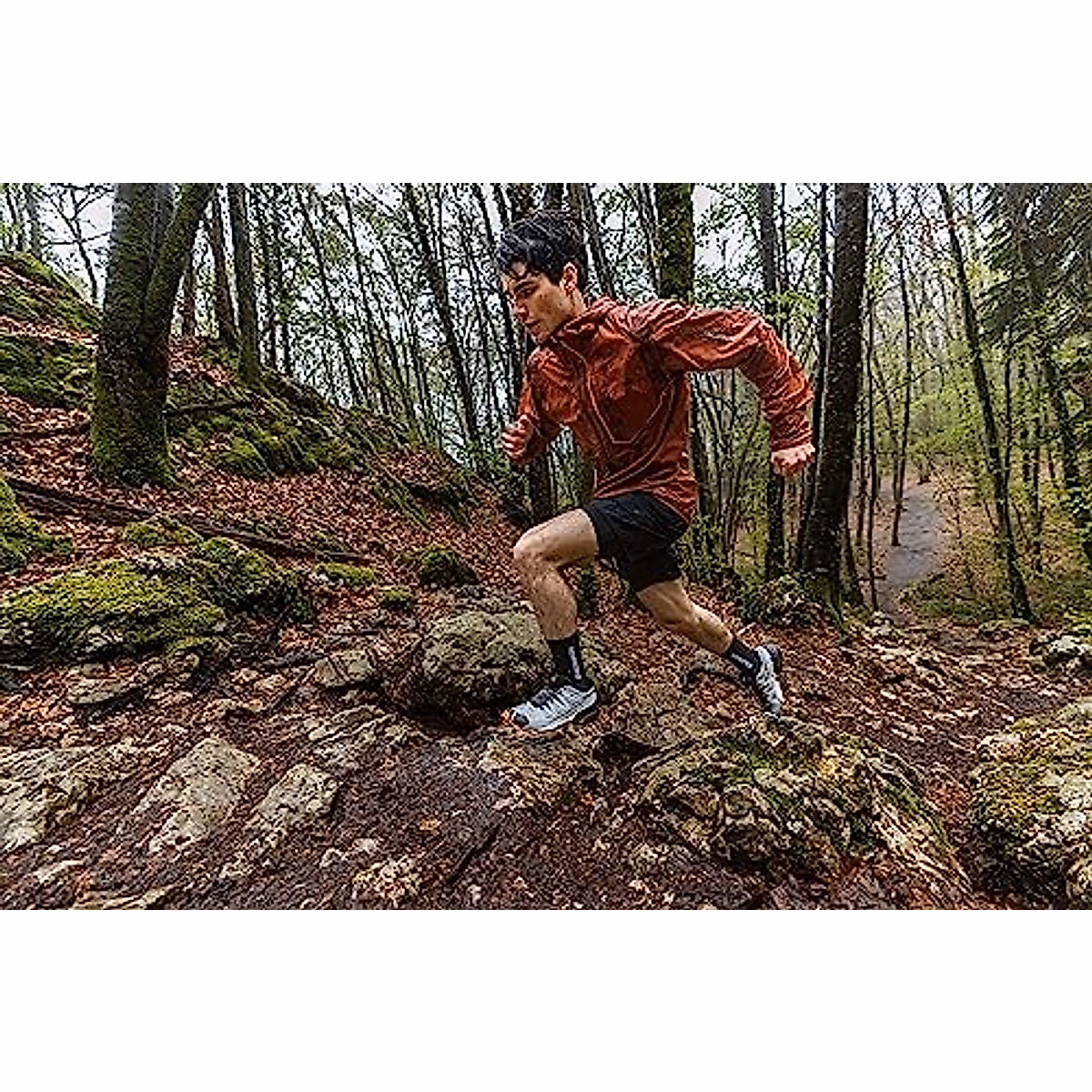 Salomon Speedcross 5 Gore-tex Trail Running Shoes for Men, Monument/Black/Saffron, 12