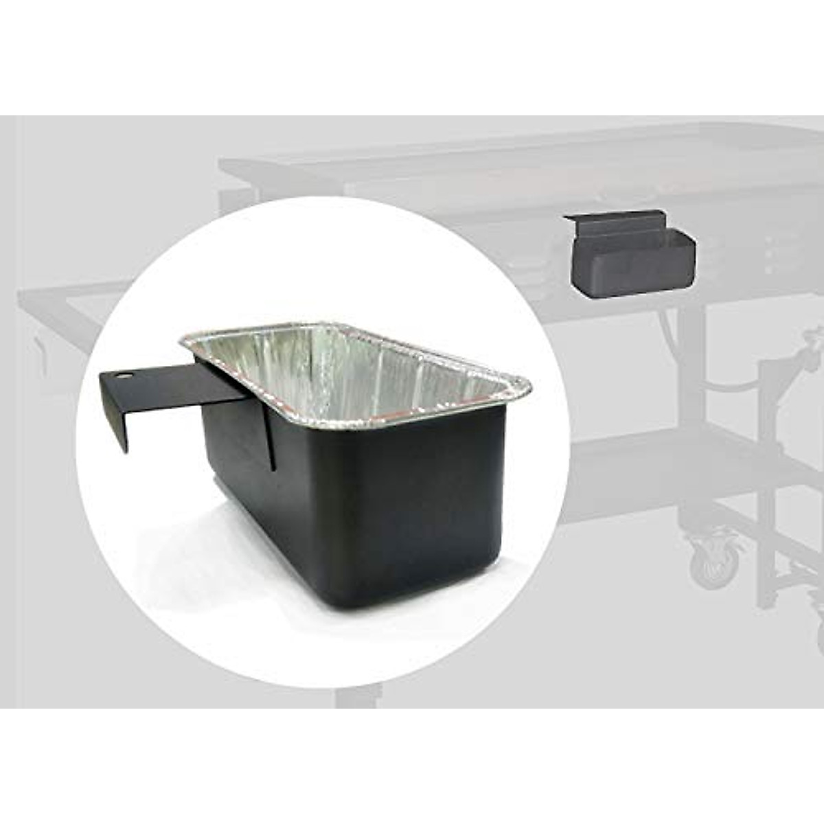 BBQMFG Grease Cup Liners for Blackstone Griddle l 20 Pack Drip Pan Liners for 36 Inch l 30 Inch l 28 Inch l 22 Inch l 17 Inch Griddle with 7 x 3 Inch Rear Grease Cup