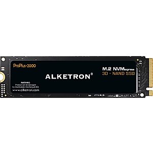 ALKETRON Pro Plus 1000 | 128GB | 256GB - M.2 - SSD - PCIe NVMe | Internal Solid State Drive for Standard & Gaming Laptops/Desktops (256 GB)