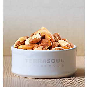 Terrasoul Superfoods Organic Brazil Nuts, 1 Lb - Raw | Unsalted | Rich in Selenium