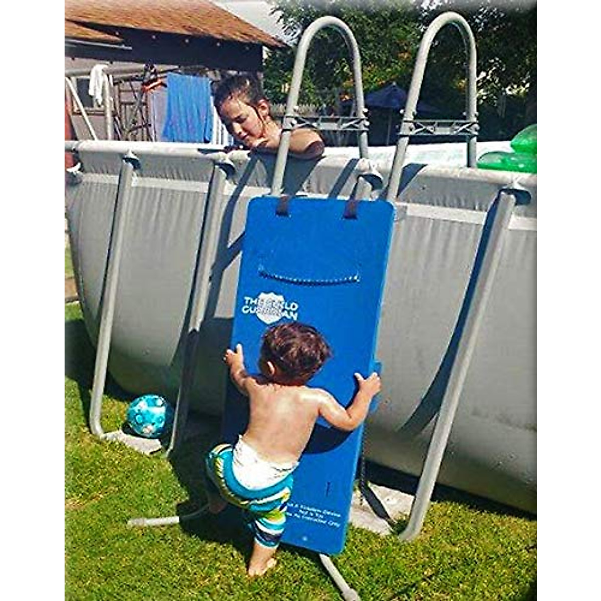 Grandma's Child Saver - Expert Pool Safety - Pool Ladder Guard - Child Protector - Prevent Drowning, Orange