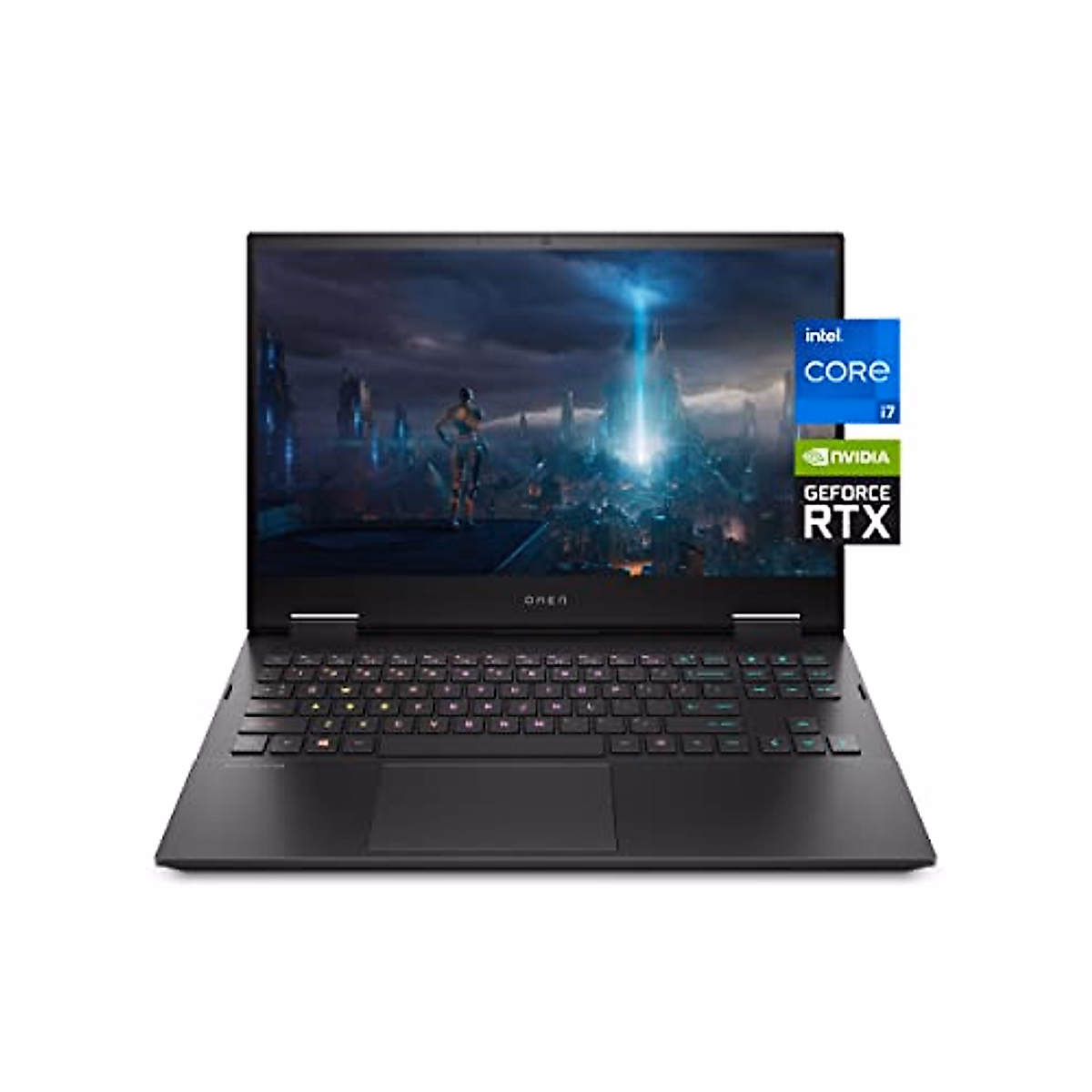 HP OMEN 15 Gaming Laptop, NVIDIA GeForce RTX 3060, 11th Generation Intel Core i7-11800H, 8 GB RAM, 512 GB SSD, 15.6” 144 Hz Full HD Display, Windows 10 Home, RGB Backlit Keyboard (15-ek1010nr, 2021)