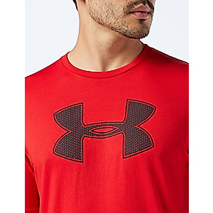 Under Armour Men's UA Big Logo Short Sleeve T-Shirt LG Red