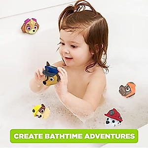 Ginsey Paw Patrol Bath Squirter, 5 Pack, Small, Old