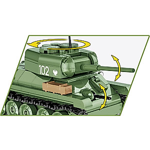 Cobi toys 286 Pcs Hc WWII /2716/ T-34-85