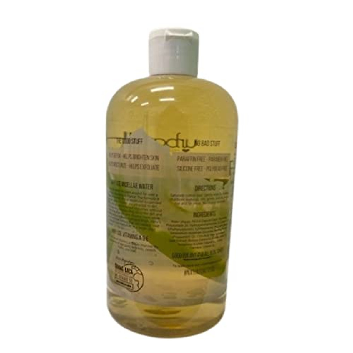 Urban Hydration Aloe Vera Leaf Micellar Water | Natural Cleanser and Moisturizer, Paraben and Sulfate Free, Anti-Aging, For All Skin Types | Leaves Skin Feeling Soft and Moisturized, 16.9 Ounce