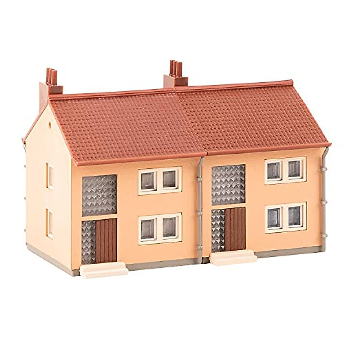 232573 Faller N Scale 1:160 Kit of a Double Row House, Lighting incl. - New 2021