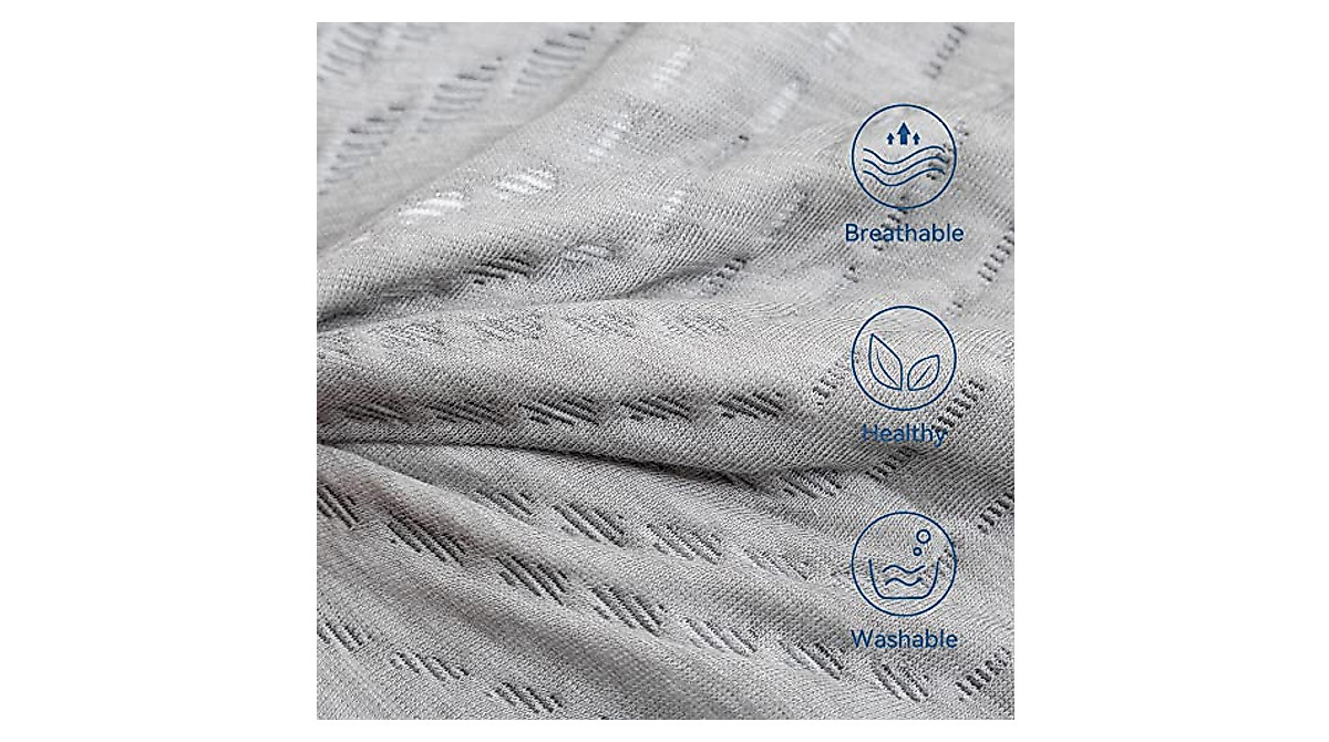 Vyfipt Tri Folding Mattress Twin Size - Portable Memory Foam Bed