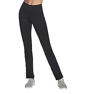 Skechers womens Go Walk Pant Leggings, Bold Black, Small Petite US