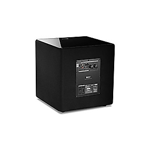 KEF Kube8b 8 Inch 300 Watt Powered Subwoofer (Black)