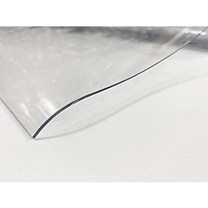 Mybecca Clear Marine Vinyl 54" -20 Gauge 20 Yards Sold by Roll