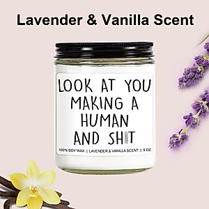 Younift Look at You Making a Human Candle, New Mom Gifts, New Dad Gifts, New Parents Gifts for Couples, Gender Reveal Gifts, Christmas, Funny Baby Shower Gifts, Pregnancy Gifts for Expecting Mom