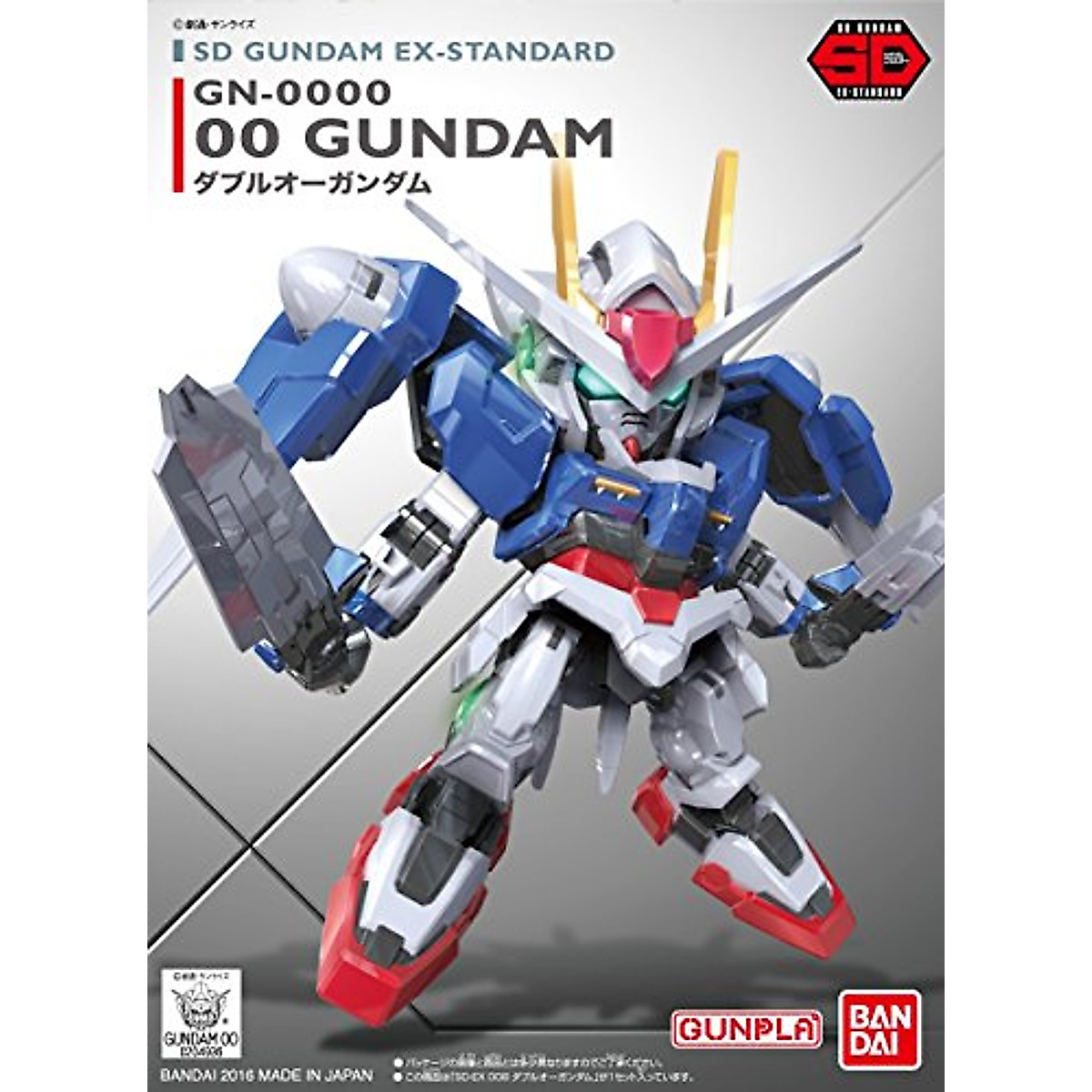 Bandai Hobby SD EX-Standard 008 00 "Gundam 00" Building Kit